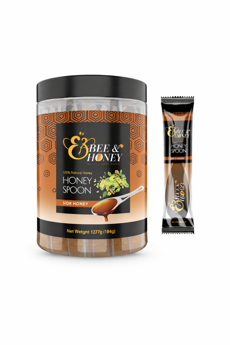 Bee and Honey Sidr Honey Spoon - دوا دوز | DawaDose